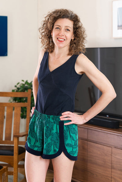 Wynwood Robe and Sleep Shorts (Liesl & Co.) – Evanston Stitchworks